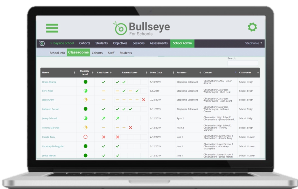 Home - Bullseye for Schools