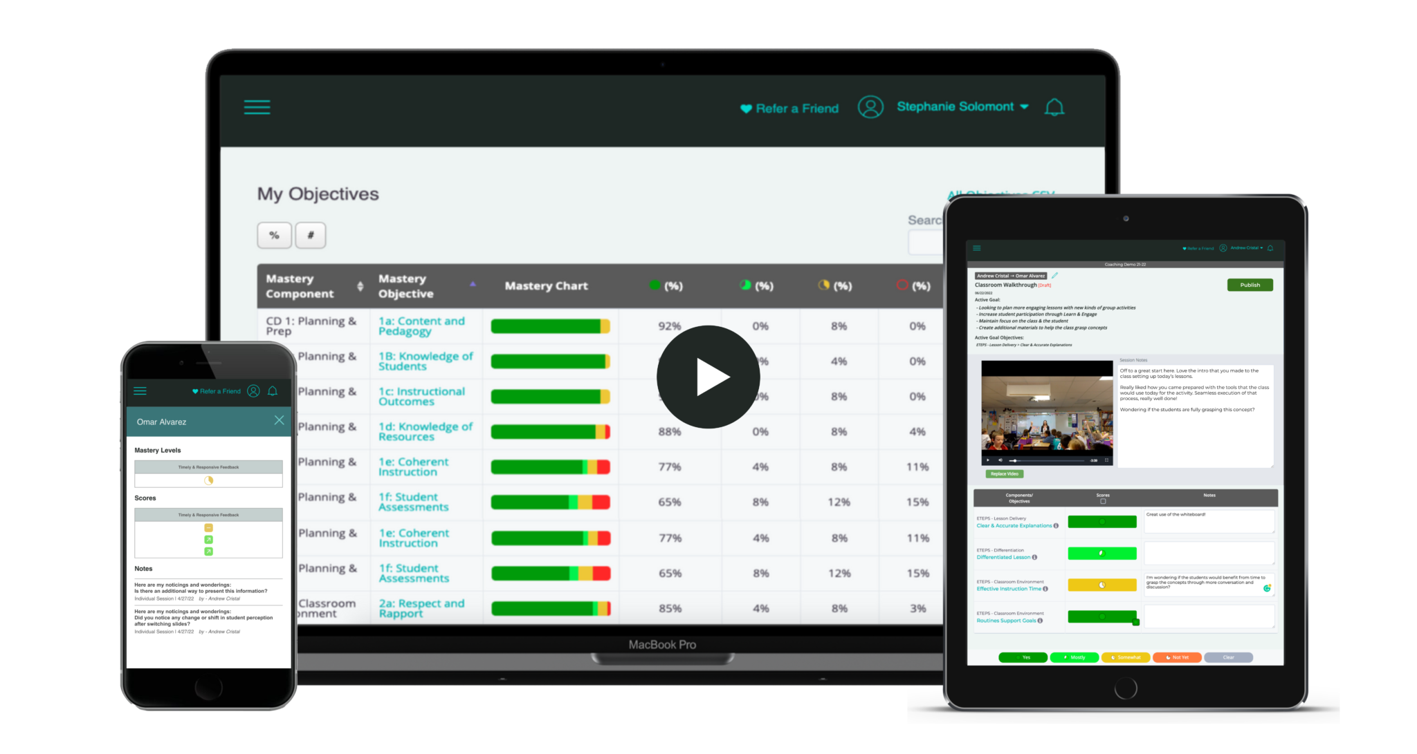 Bullseye for Schools - Customizable Instructional Support System